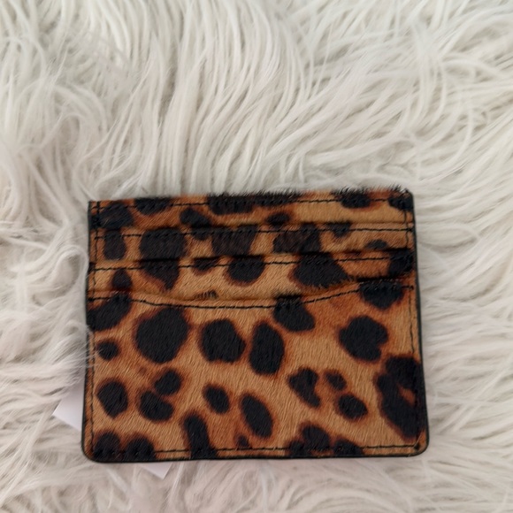 Ann Taylor | Bags | Cheetah Card Holder | Poshmark